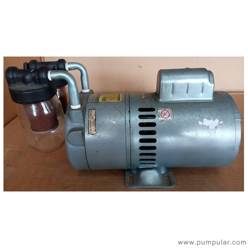 Gast 0822-V103-G271X Rotary Vane Vacuum Pump 3/8 In 115v-ac 1/2hp ...