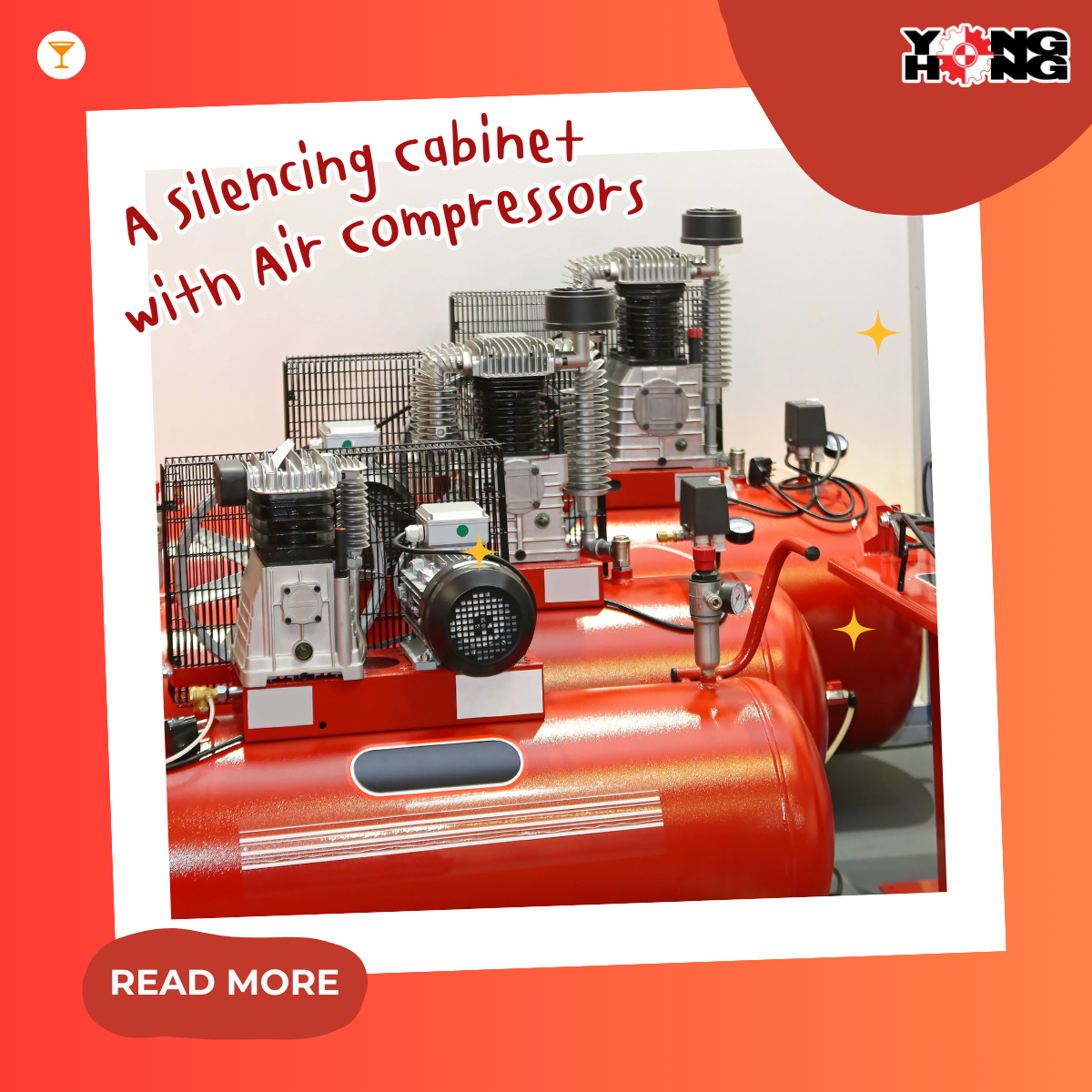 A Silencing Cabinet with Air Compressors - Pumpular.com