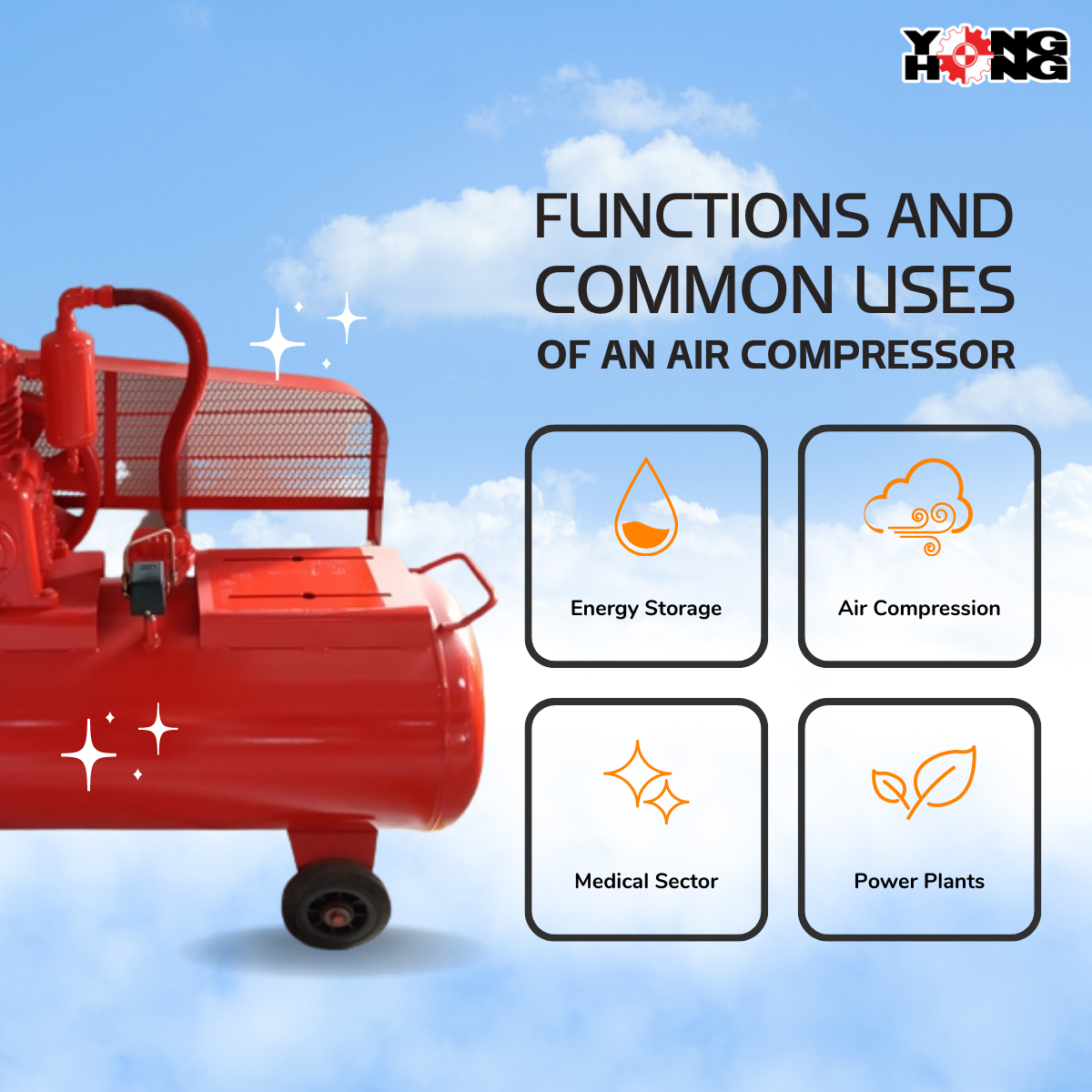 7 Functions and Common Uses Of an Air Compressor - Pumpular.com